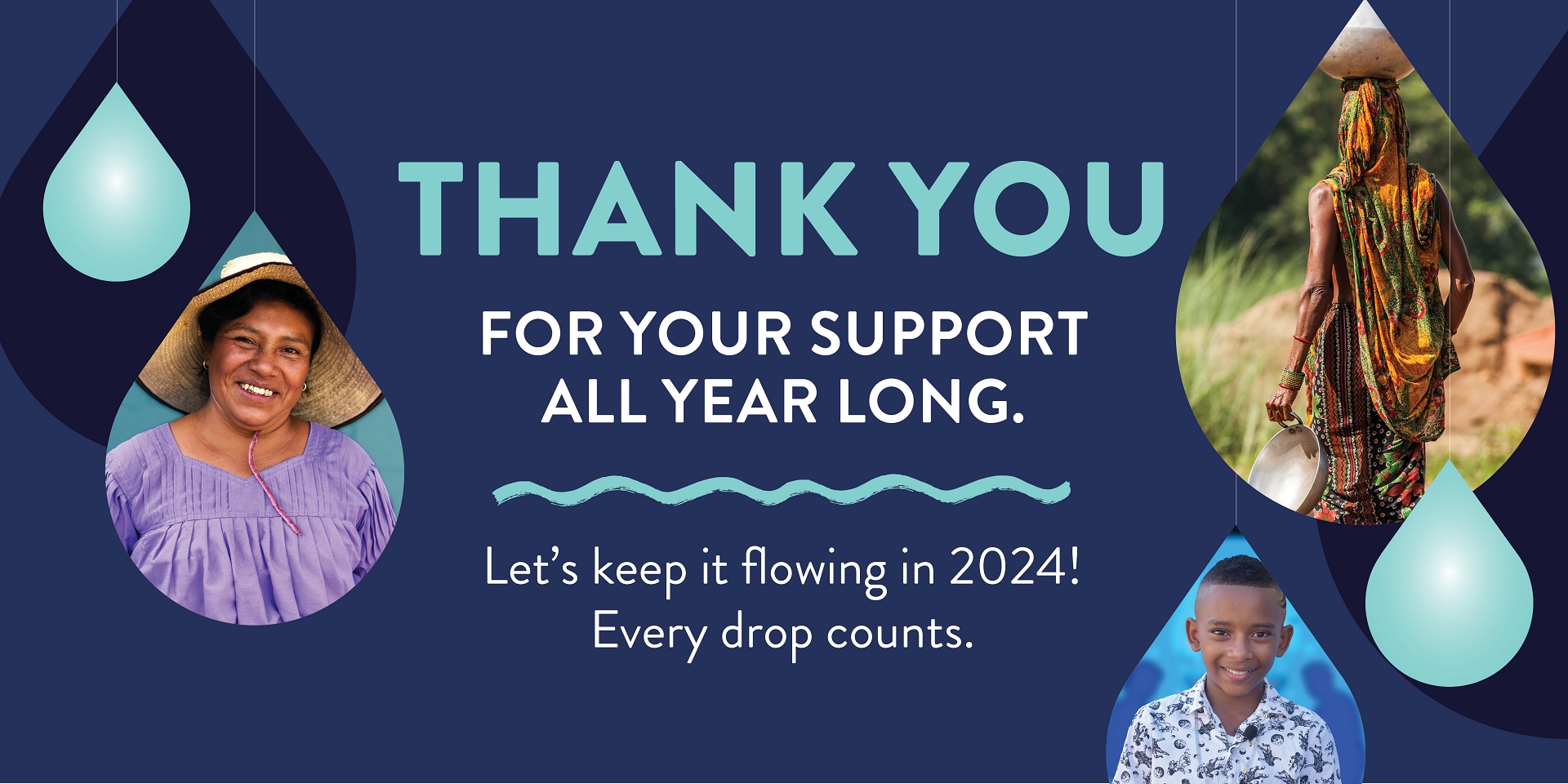 Spread Cheer, One Drop at a Time | One Drop Foundation